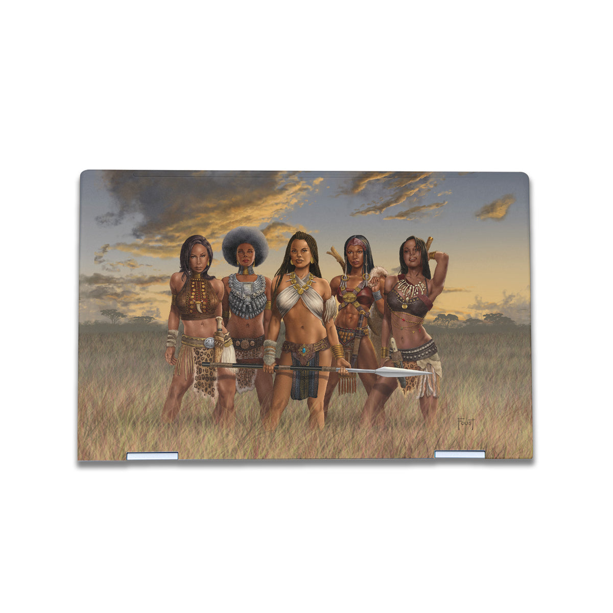 African Queens Skin For HP Envy x360 15.6” (2023) — MightySkins