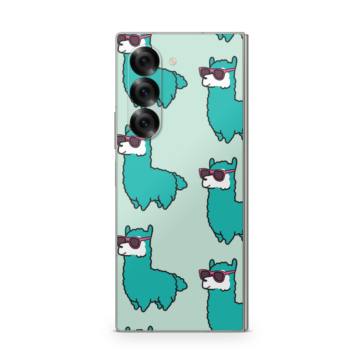 Awesome Alpacas Skin For Samsung Galaxy Z Fold 6 — MightySkins