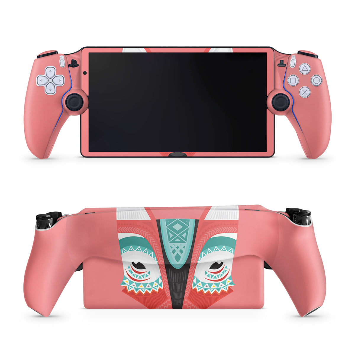 Aztec Fox Skin For Sony PS5 Portal Remote Player — MightySkins
