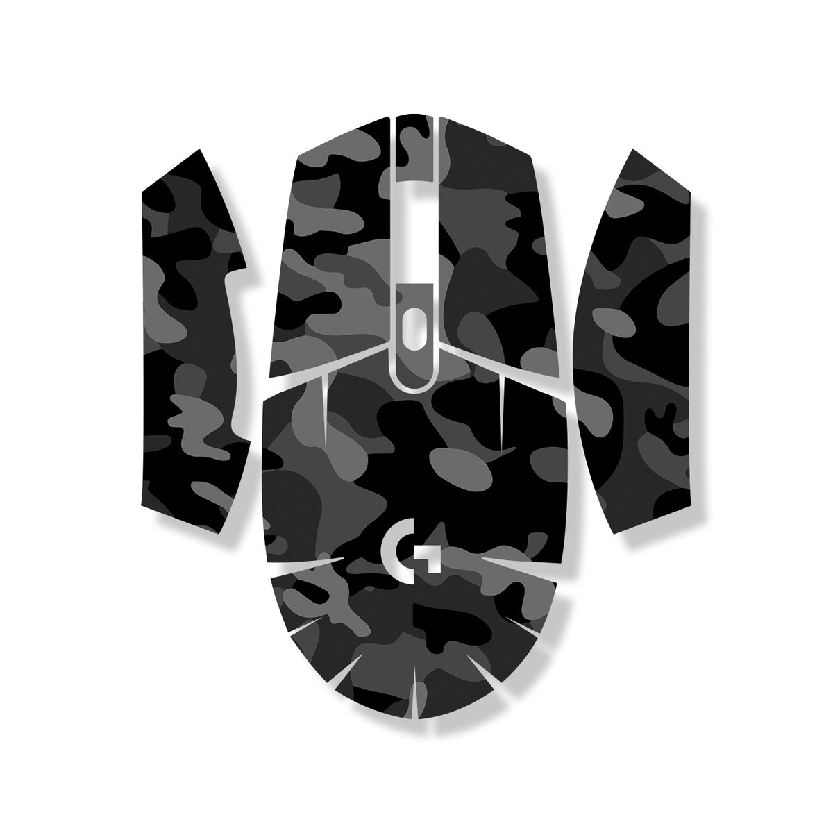 Black Camo Skin For Logitech G305 LIGHTSPEED — MightySkins