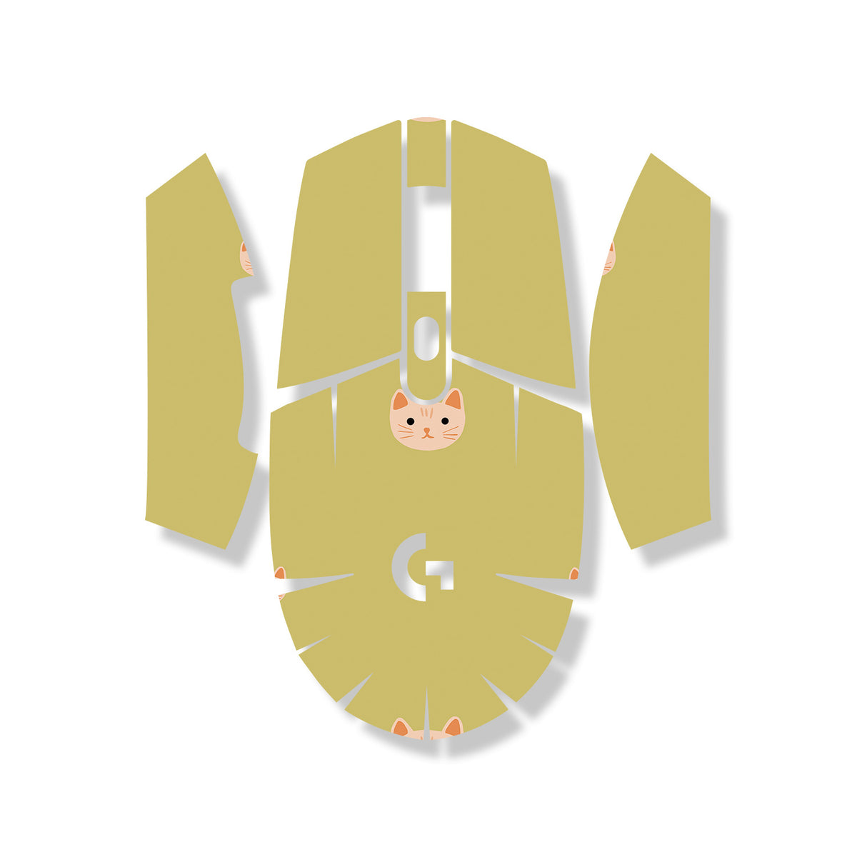 Cat Grid Skin For Logitech G305 LIGHTSPEED — MightySkins