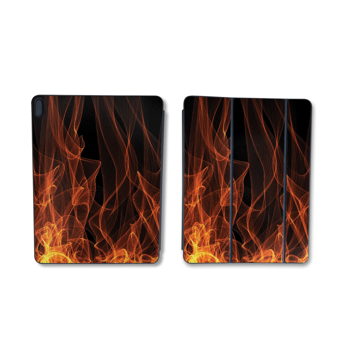 Charcoal Flames Skin For Apple Smart Folio for iPad Air 11-inch (M2 ...