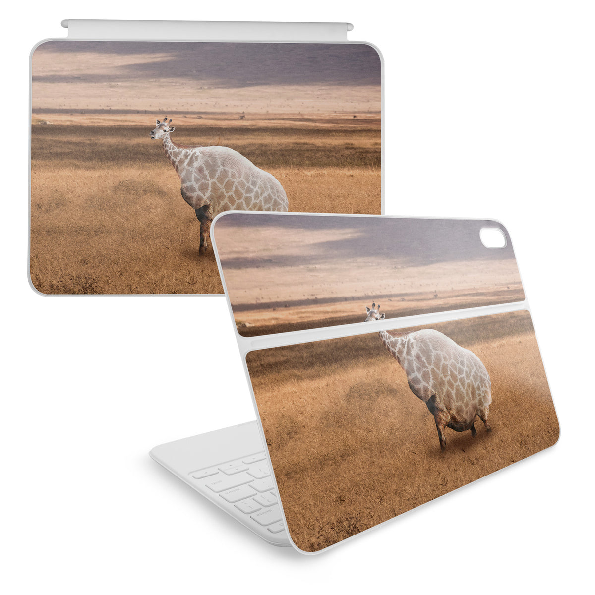 Chunky Giraffe Skin For Apple Magic Keyboard Folio for iPad 10th Gen ...