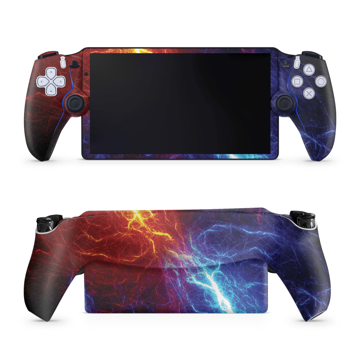 Color Lightning Skin For Sony PS5 Portal Remote Player — MightySkins