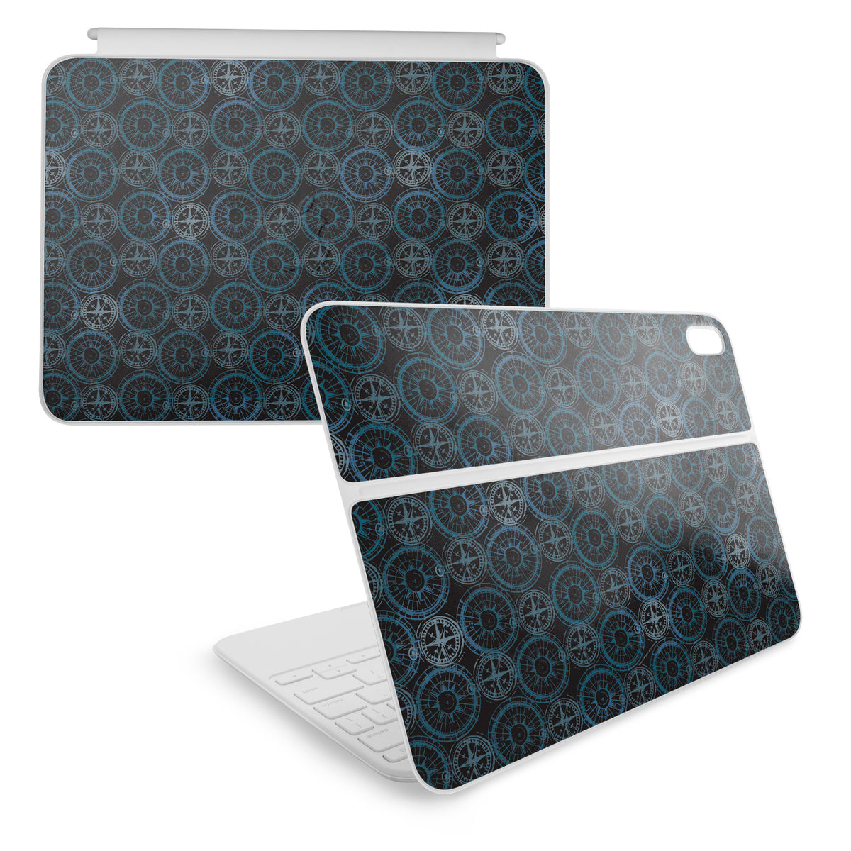 Compass Tile Skin For Apple Magic Keyboard Folio for iPad 10th Gen ...