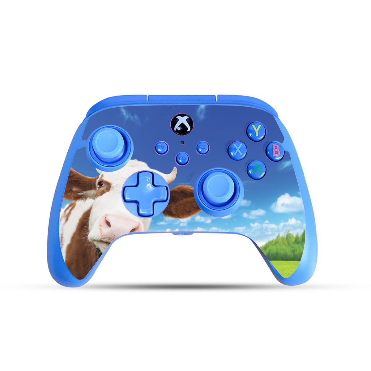 Cow Face Skin For PowerA Xbox Series X|S Enhanced Wired Controller ...