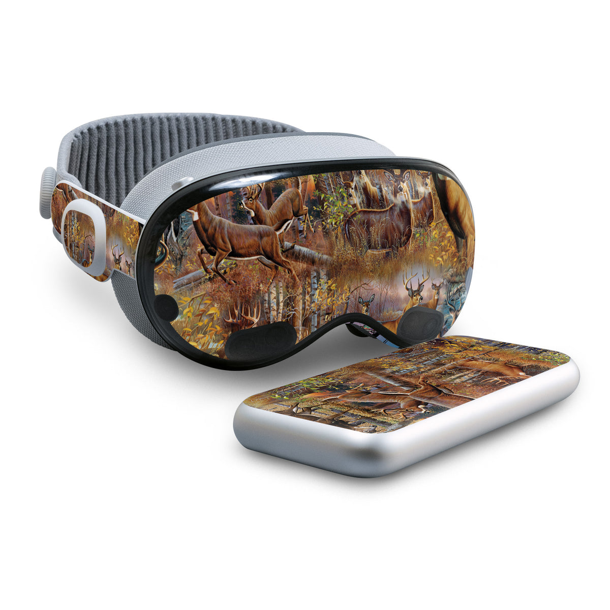 Deer Pattern Skin For Apple Vision Pro — MightySkins