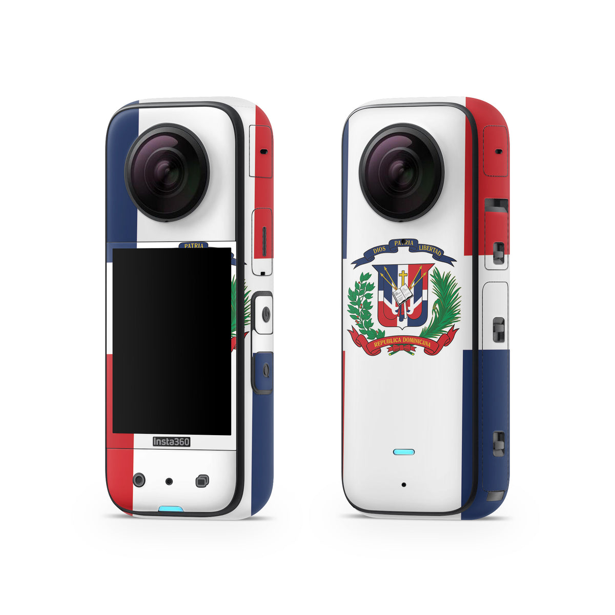 Dominican Flag Skin For Insta360 X3 (2022) — MightySkins