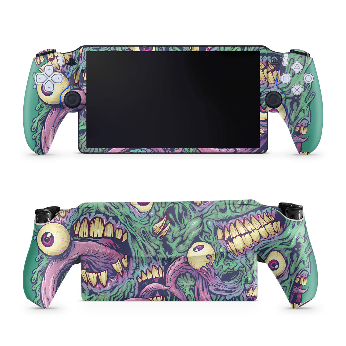 Eyes And Teeth Skin For Sony PS5 Portal Remote Player — MightySkins