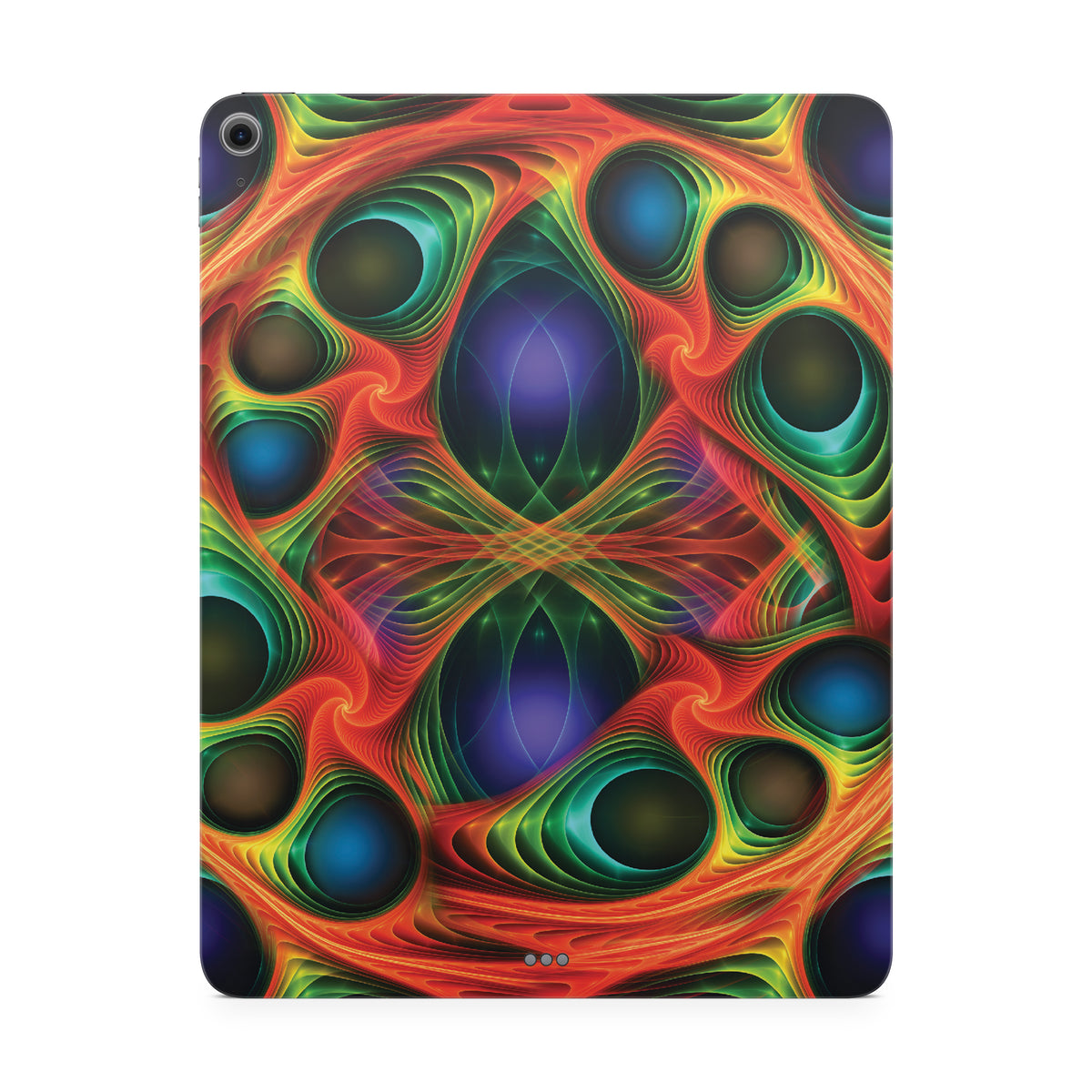Fabric Fractal Skin For Apple iPad Air 13 (M2) 2024 — MightySkins