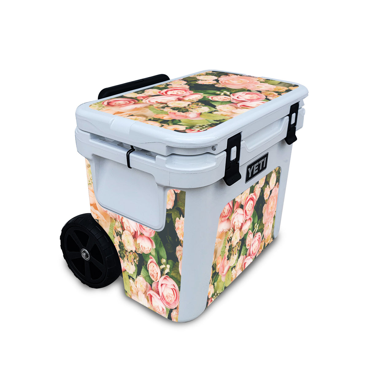 Faded Roses Skin For Yeti Roadie 32 Wheeled Cooler — MightySkins