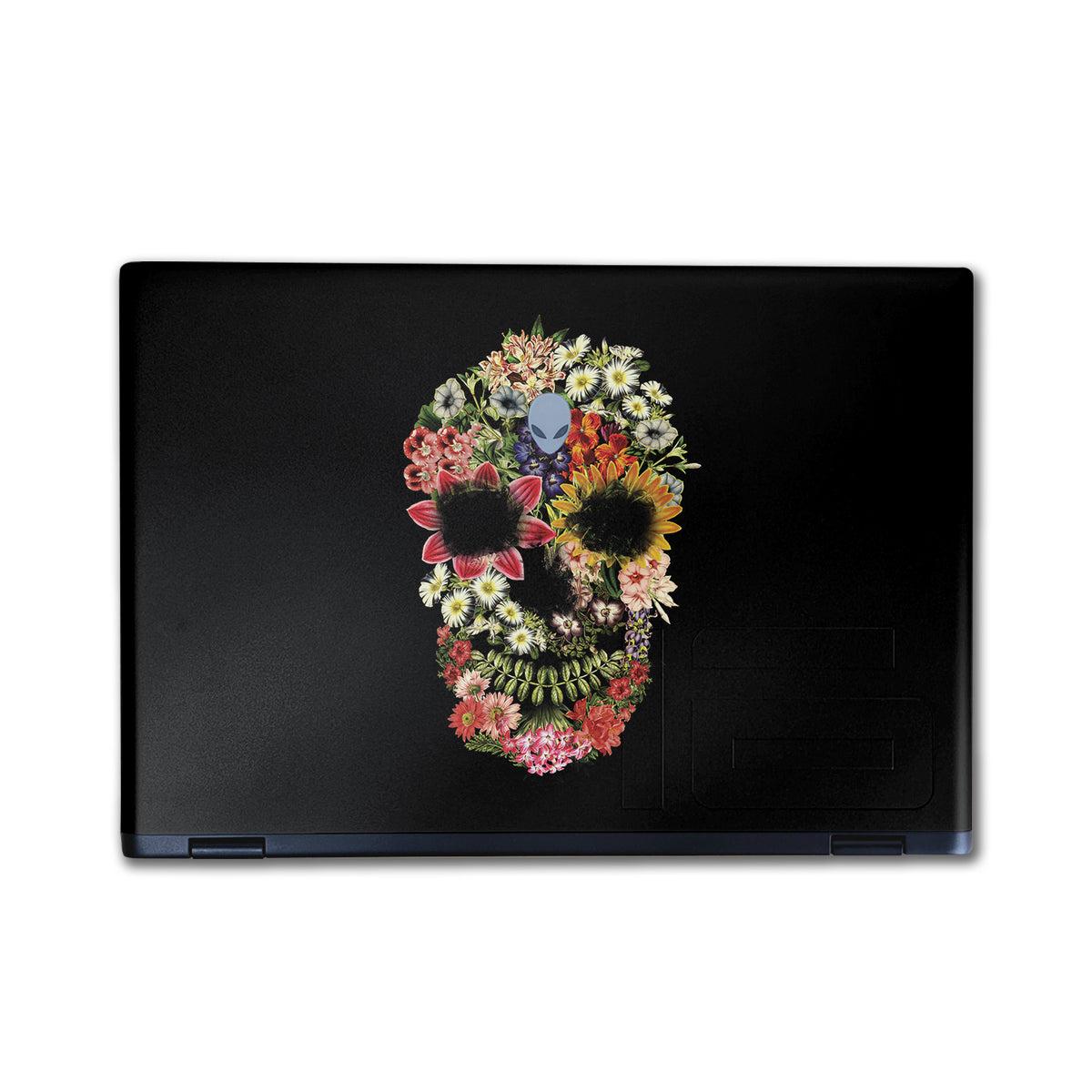 Floral Skull Skin For Alienware M16 R2 (2024) — MightySkins
