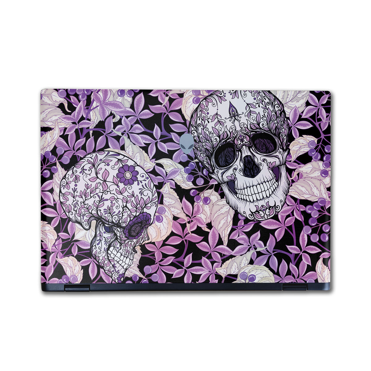Flower Skull Skin For Alienware M16 R2 (2024) — MightySkins