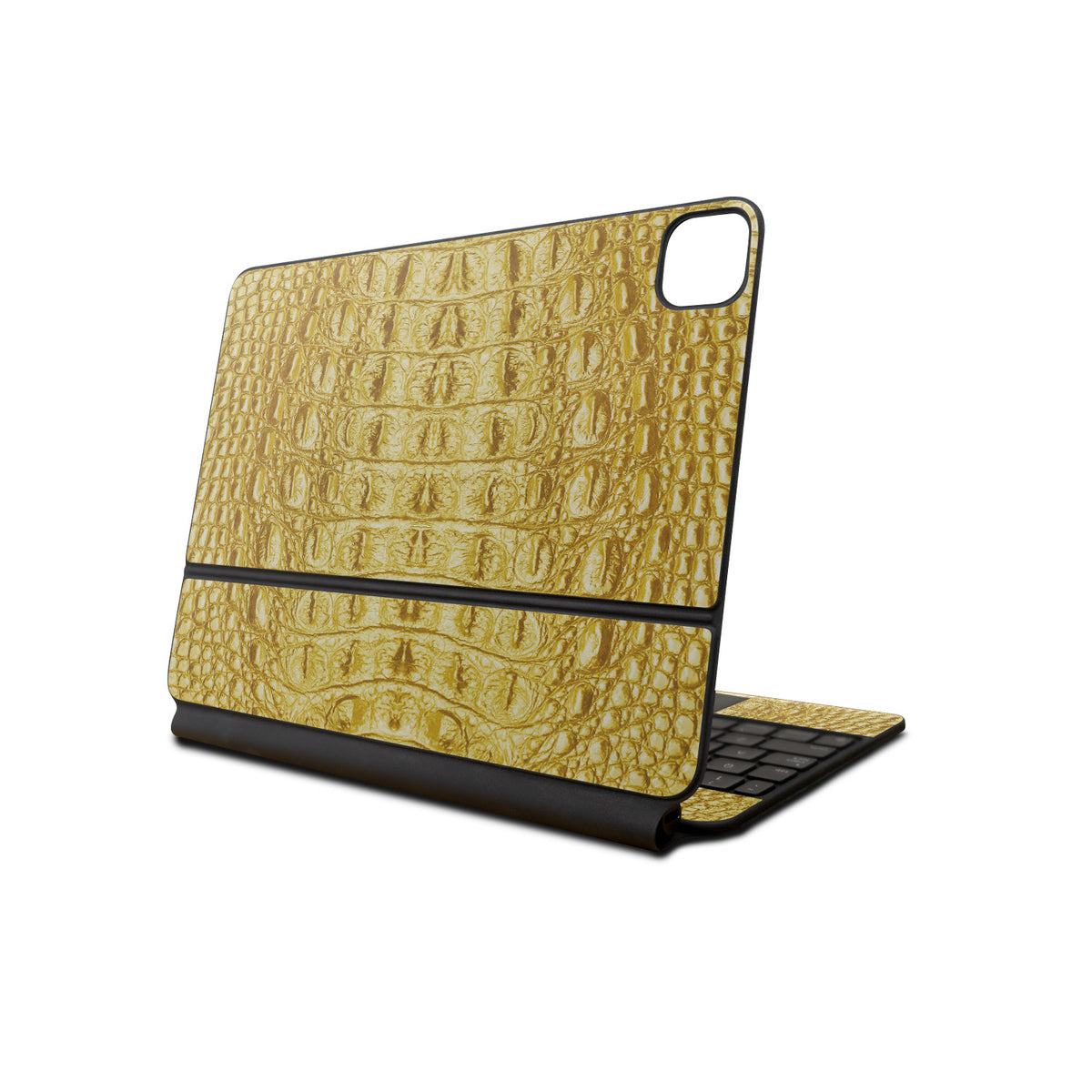 Golden Croc Skin For Apple Magic Keyboard for iPad Air 11-inch (M2 ...