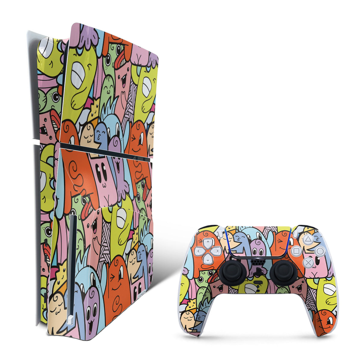 Goofy Pals Skin For Playstation 5 Slim Disk Edition Combo with ...