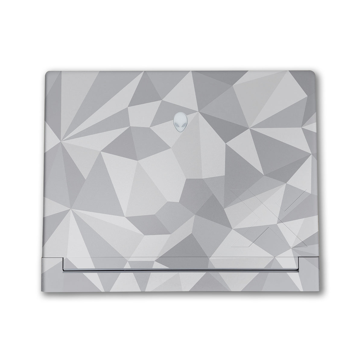 Gray Polygon Skin For Alienware X16 R2 (2024) — MightySkins
