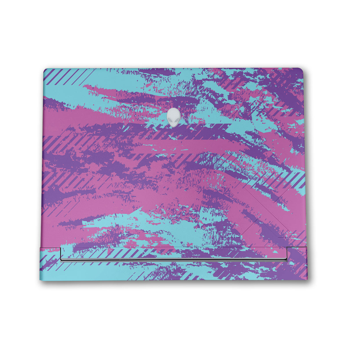 Grunge Purple Skin For Alienware X16 R2 (2024) — MightySkins