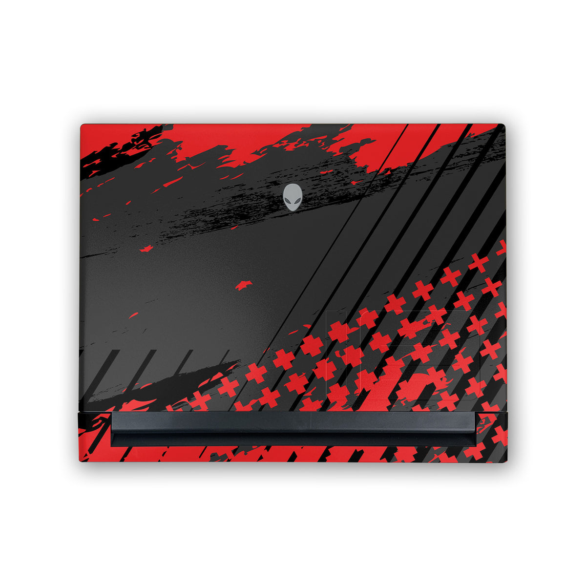 Grunge Red Skin For Alienware M18 R2 (2024) — MightySkins