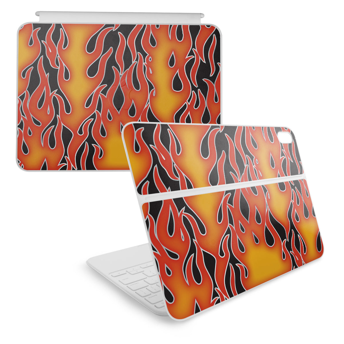 Hot Flames Skin For Apple Magic Keyboard Folio for iPad 10th Gen (2022 ...