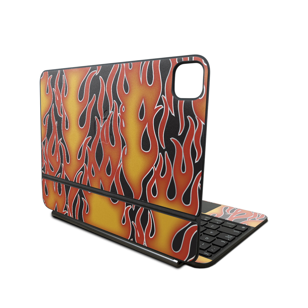 Hot Flames Skin For Apple Magic Keyboard for iPad Pro 11‑inch (M4) 2024 ...