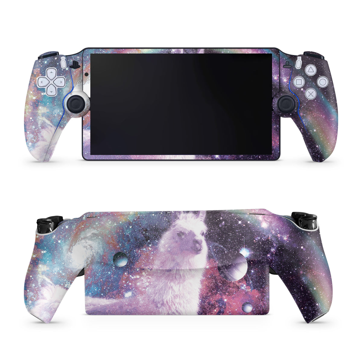Llama Constellation Skin For Sony PS5 Portal Remote Player — MightySkins