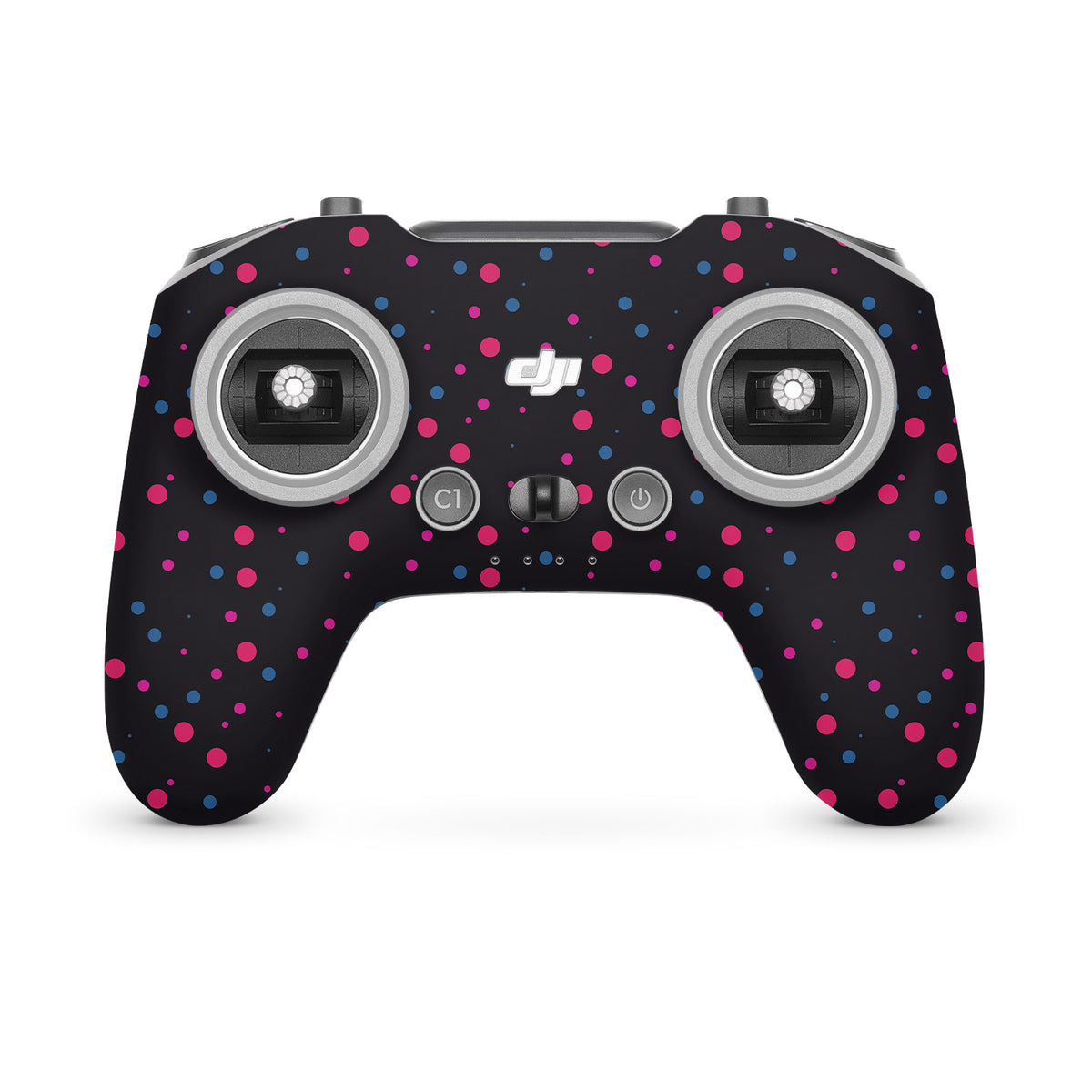 Magenta Dots Skin For DJI FPV Remote Controller 3 — MightySkins