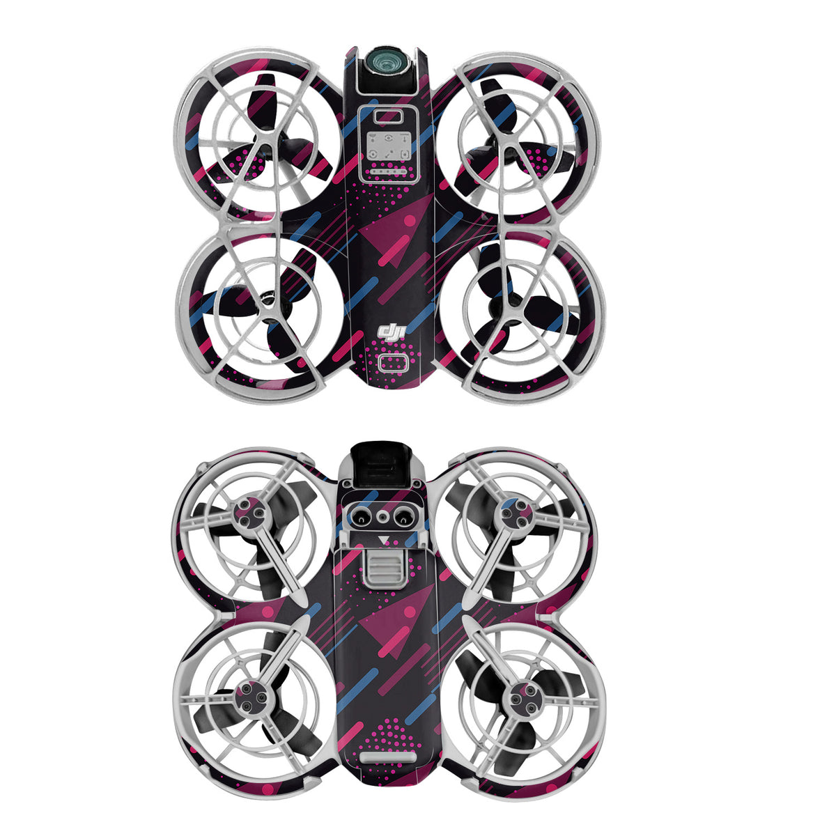 Magenta Rain Skin For DJI Neo — MightySkins