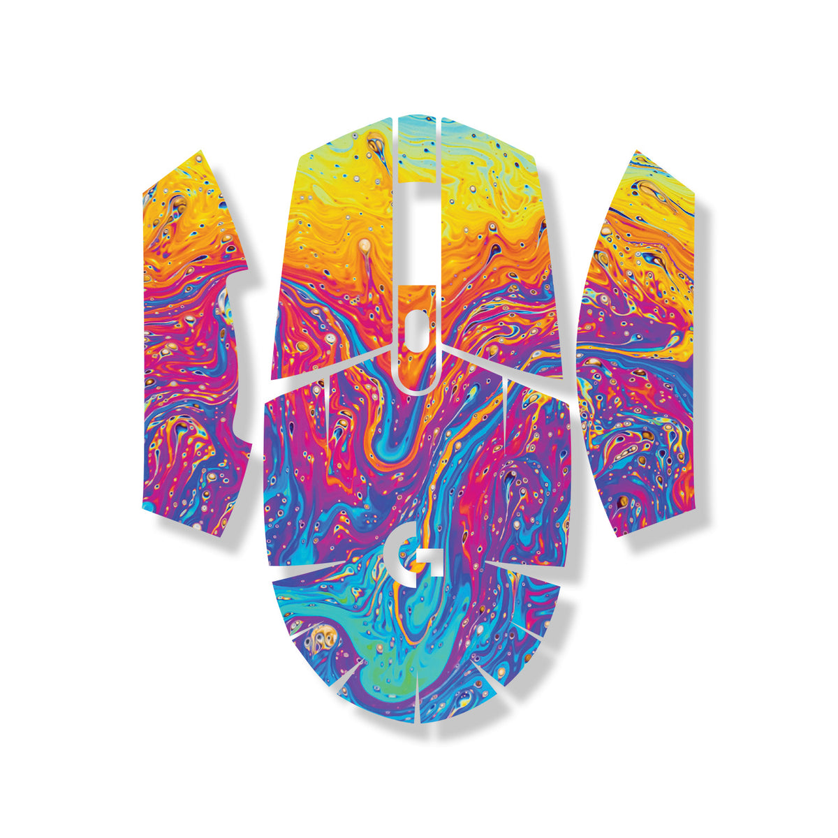 Paint Currents Skin For Logitech G305 LIGHTSPEED — MightySkins