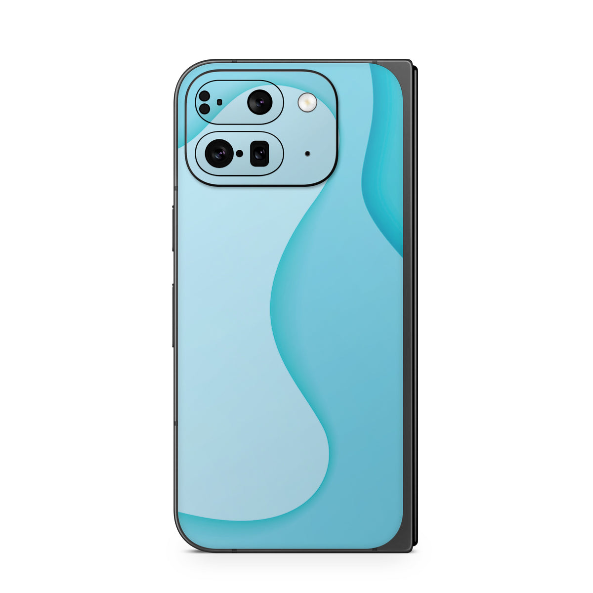 Papercraft Cyan Skin For Google Pixel 9 Pro Fold — MightySkins