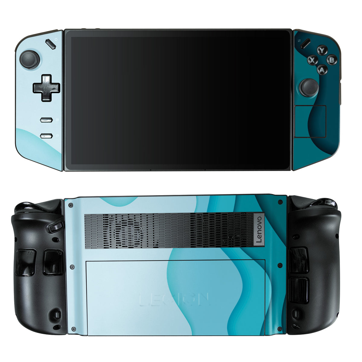 Papercraft Cyan Skin For Lenovo Legion Go — MightySkins