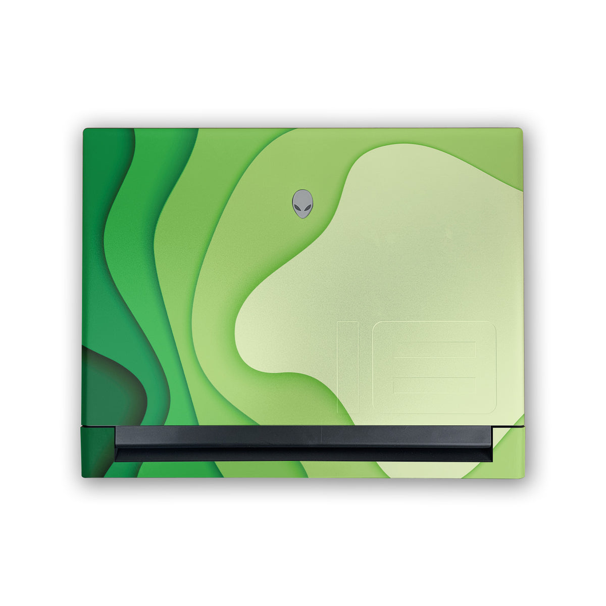 Papercraft Green Skin For Alienware M18 R2 (2024) — MightySkins
