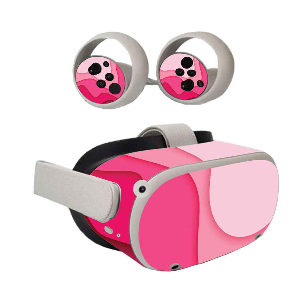 Papercraft Magenta Skin For Oculus Quest 2 — MightySkins