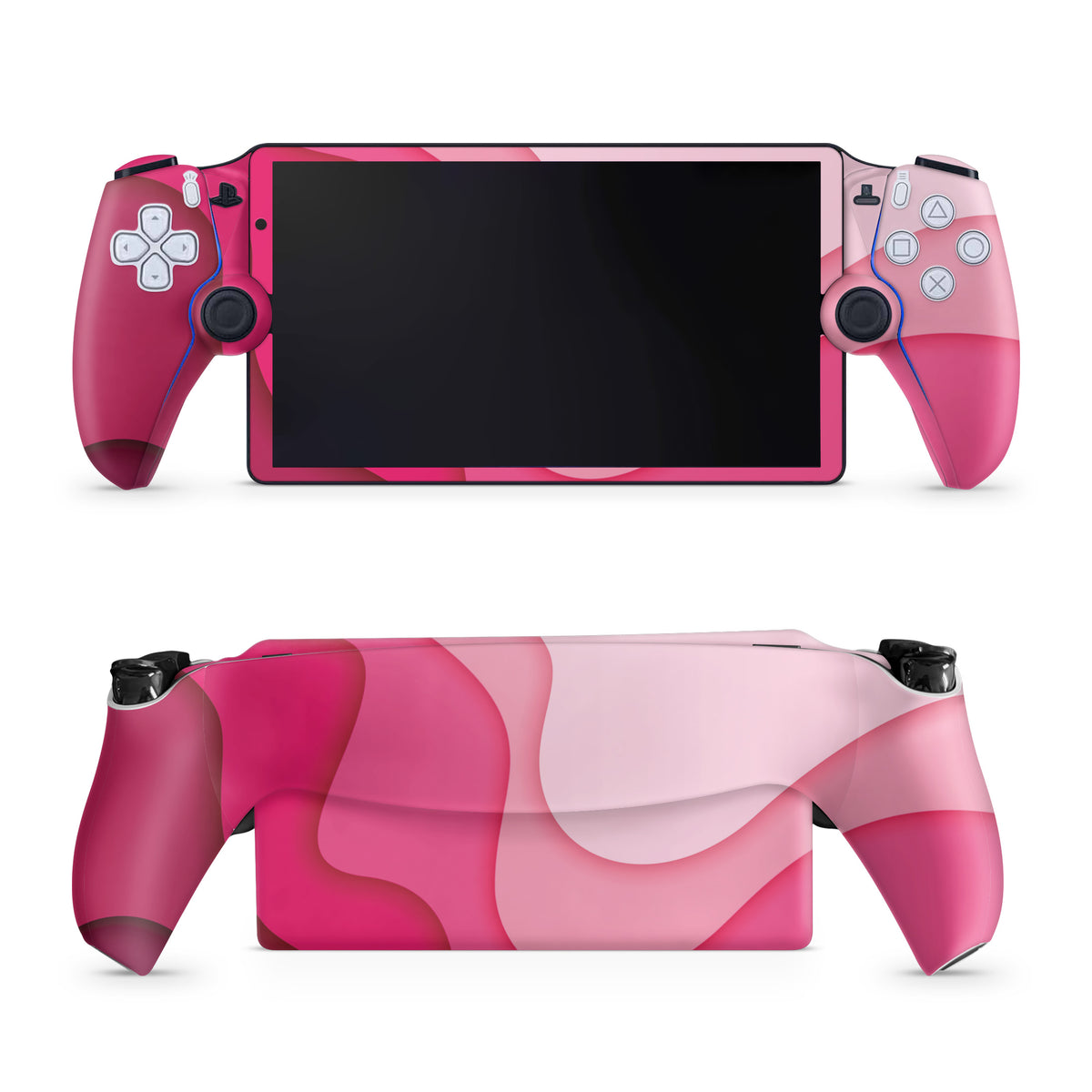 Papercraft Magenta Skin For PS5 Portal Remote Player — MightySkins