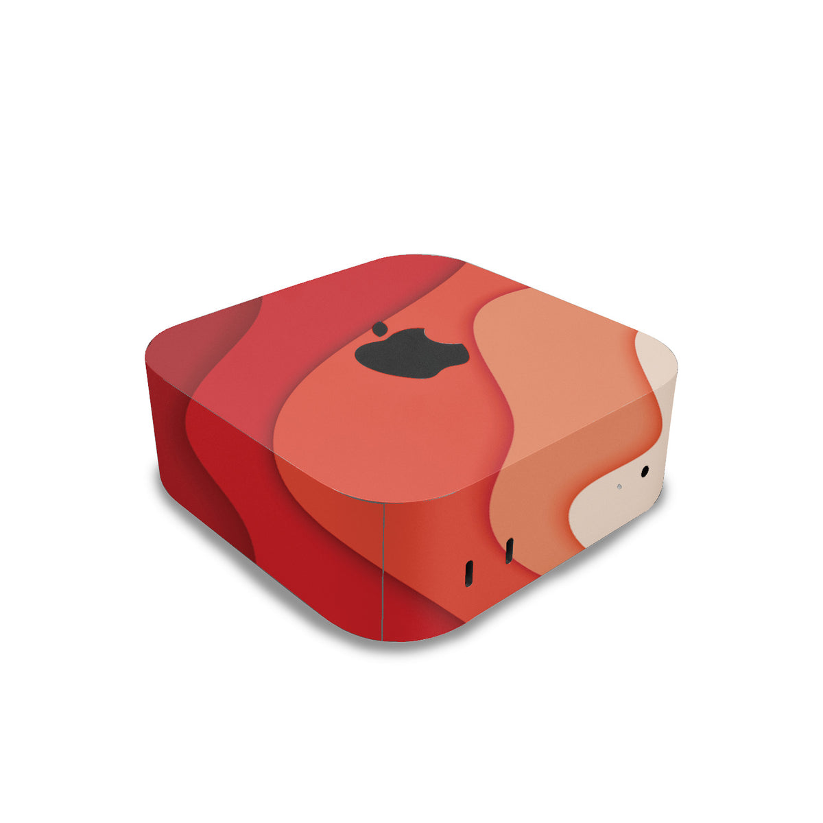Papercraft Red Skin For Apple Mac Mini M4 (2024) — MightySkins