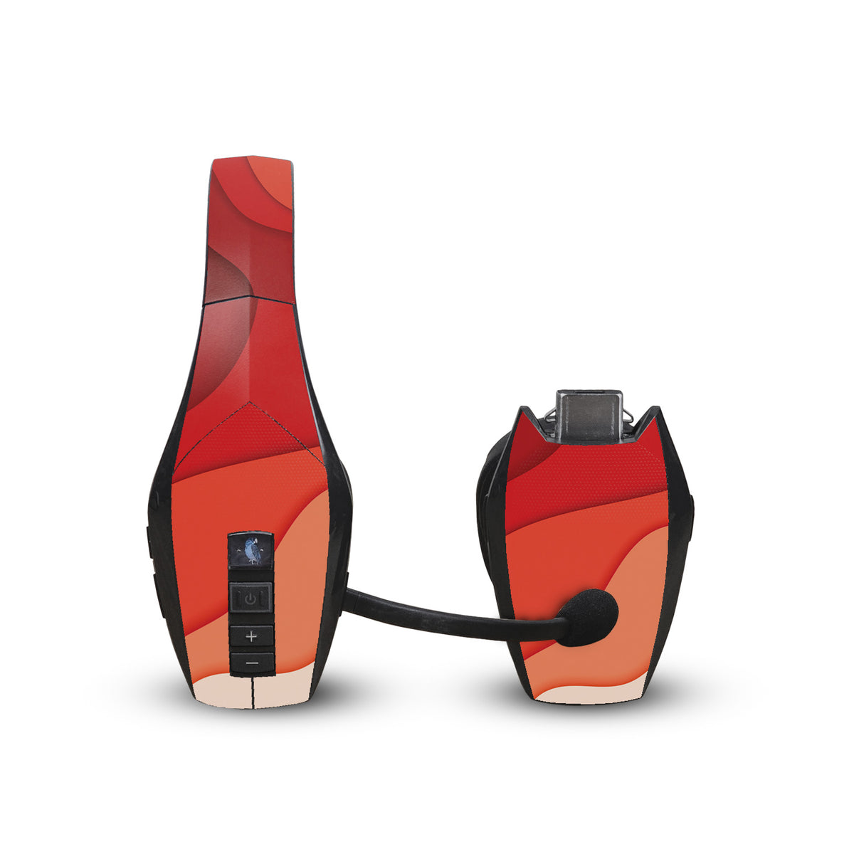 Papercraft Red Skin For BlueParrott S650-XT Bluetooth Headset — MightySkins