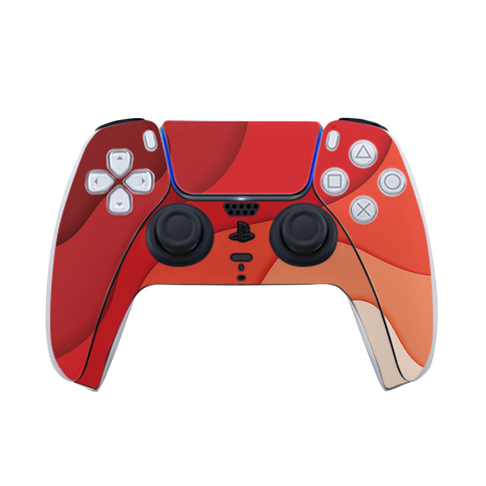 Papercraft Red Skin For PlayStation 5 Controller — MightySkins