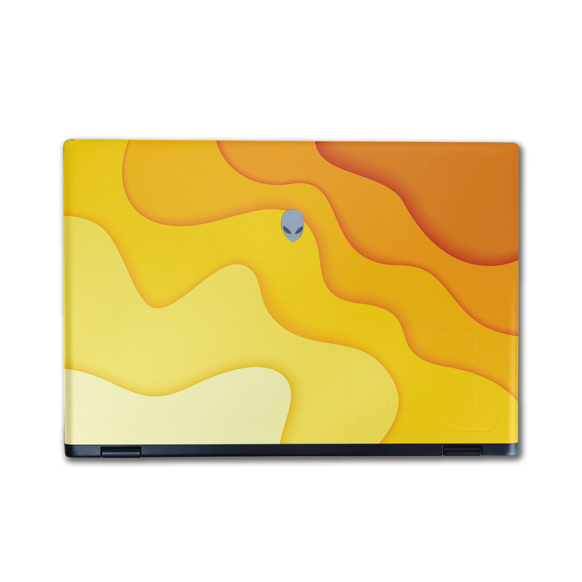 Papercraft Yellow Skin For Alienware M16 R2 (2024) — MightySkins