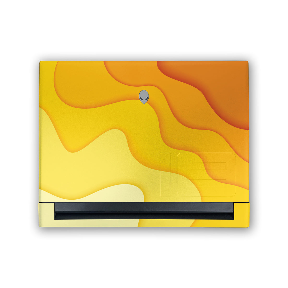 Papercraft Yellow Skin For Alienware M18 R2 (2024) — MightySkins