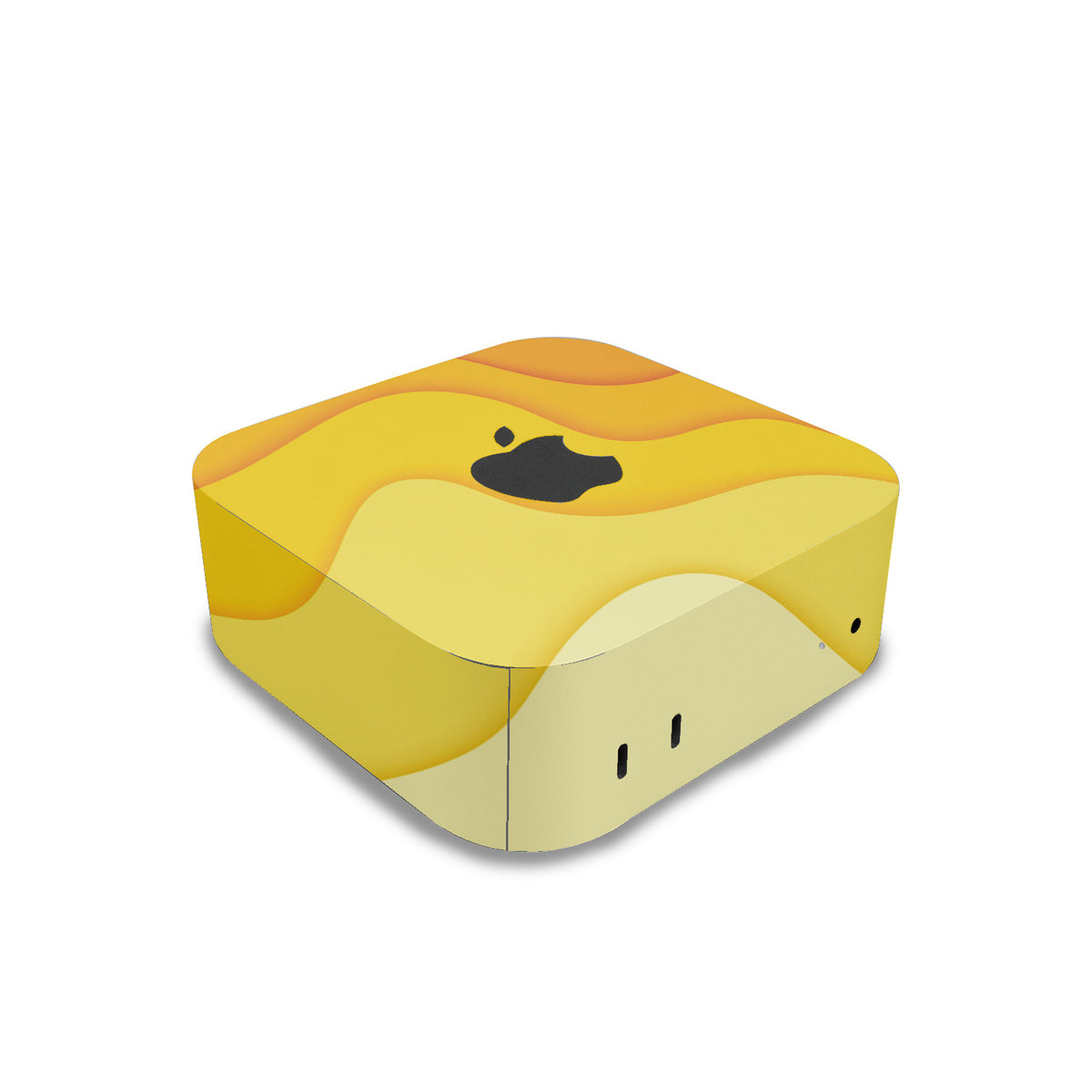 Papercraft Yellow Skin For Apple Mac Mini M4 (2024) — MightySkins