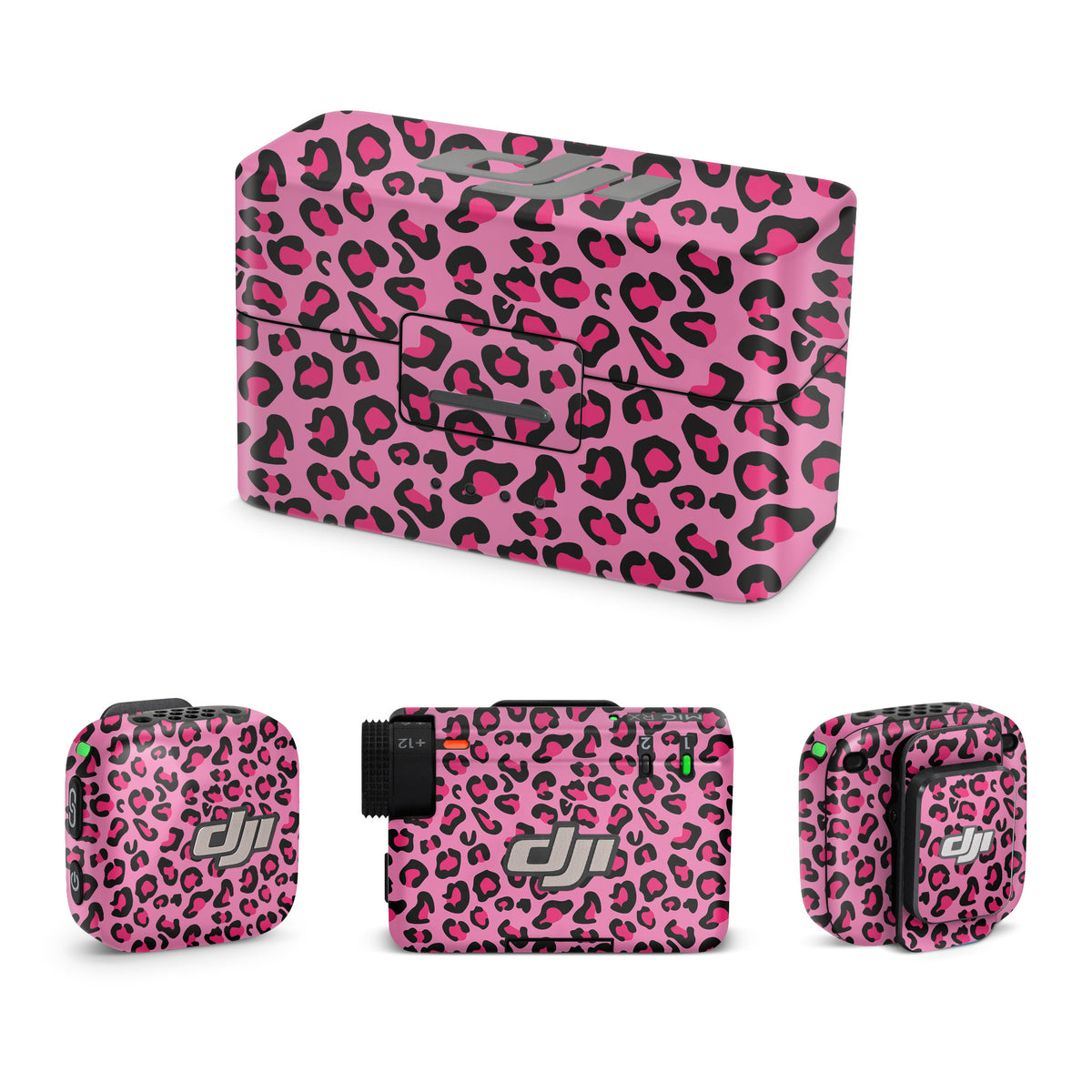 Pink Leopard Skin For DJI Mic Mini (2024) — MightySkins