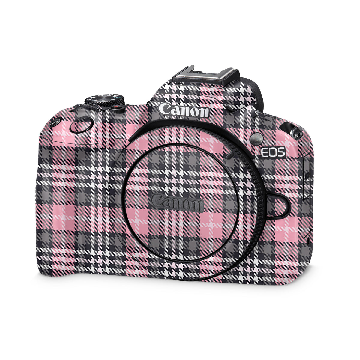 Pink Plaid Skin For Canon EOS R50 (2023) — MightySkins