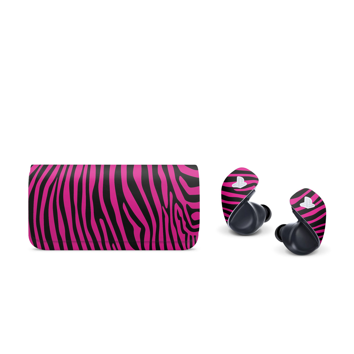 Pink Zebra Skin For Sony Pulse Explore Wireless Earbuds (2024 ...