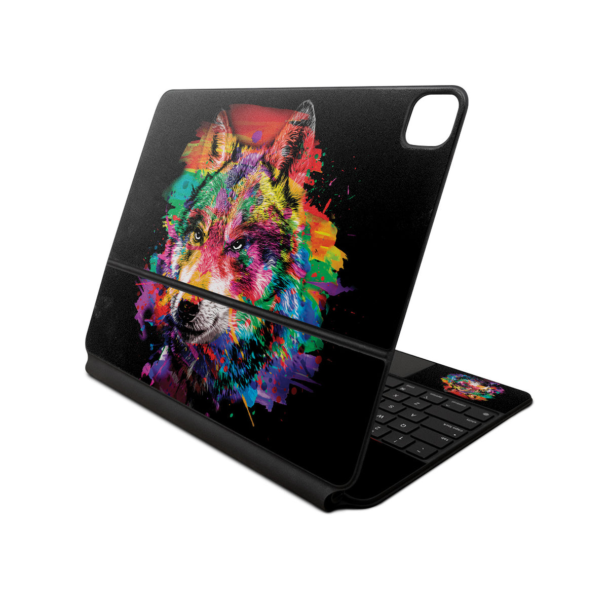 Rainbow Wolf Skin For Apple Magic Keyboard for iPad Air 13-inch (M2 ...