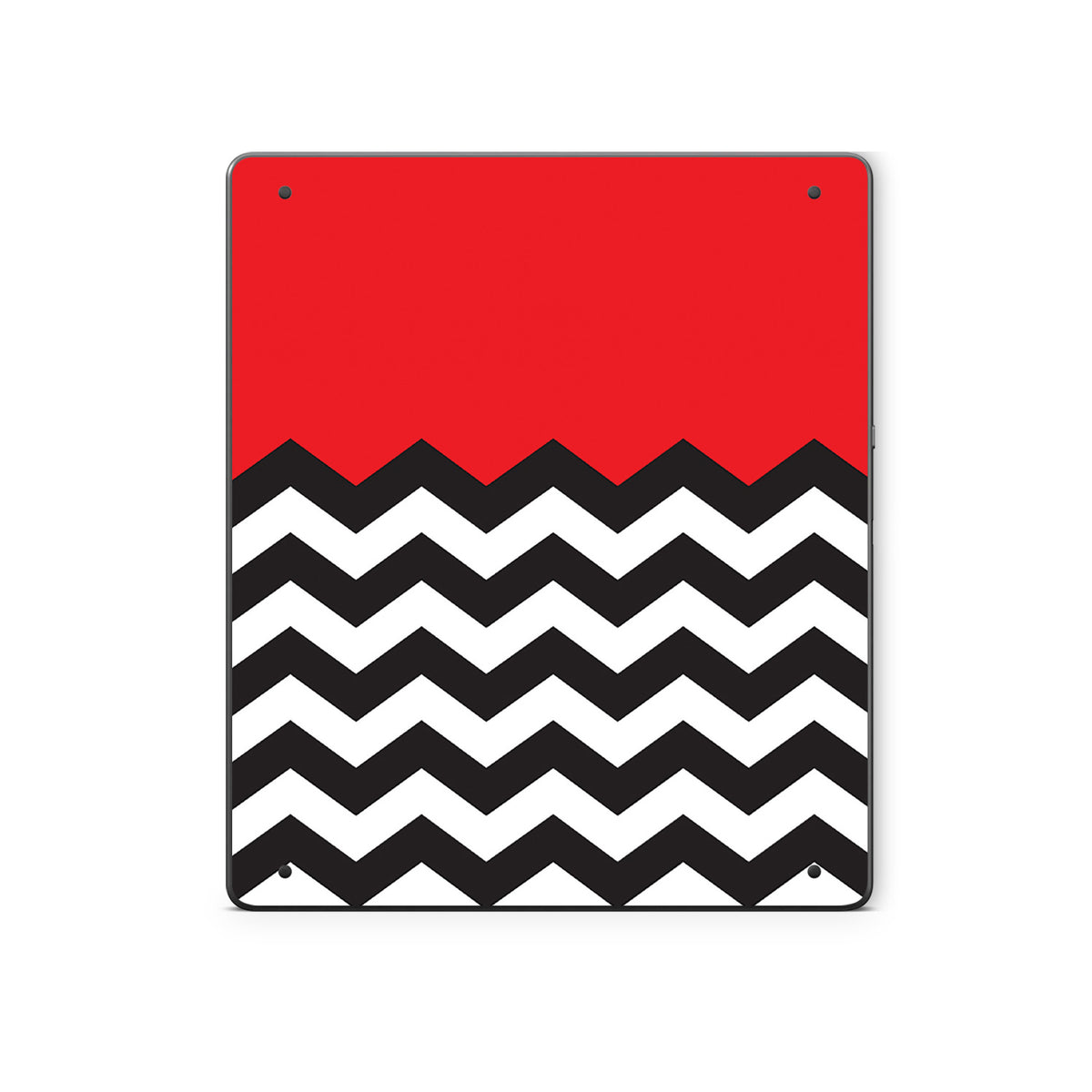 Red Chevron Skin For Amazon Kindle Scribe 2 (2024) — MightySkins