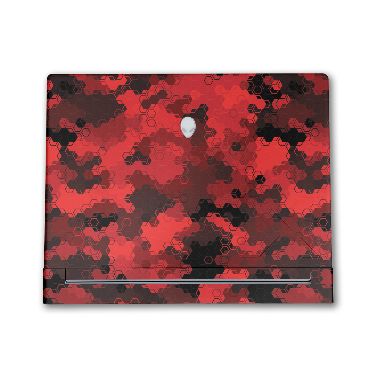 Red Hexa Camo Skin For Alienware X16 R2 (2024) — MightySkins