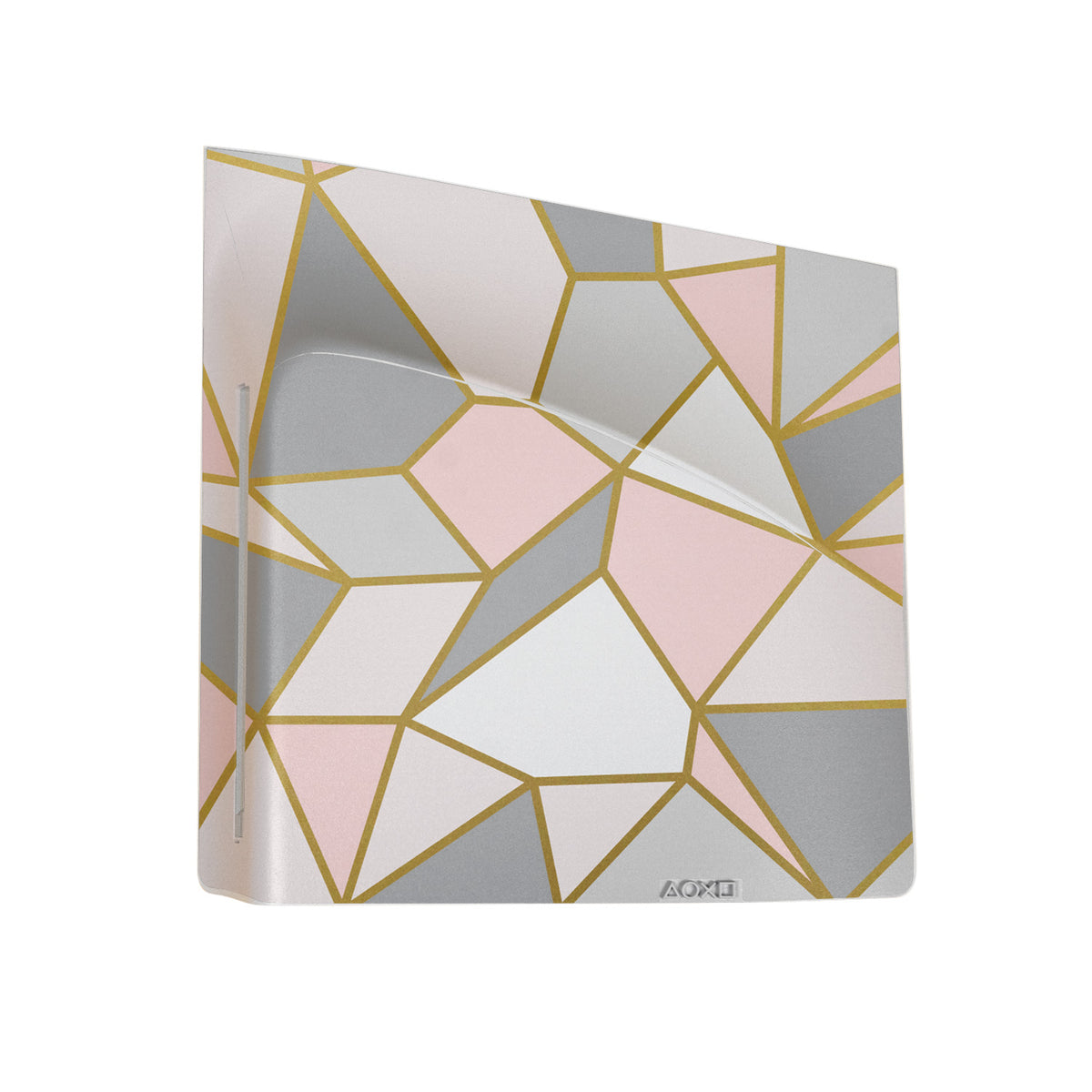 Rose Gold Polygon Skin For Sony Disc Drive For PS5 Digital Edition ...