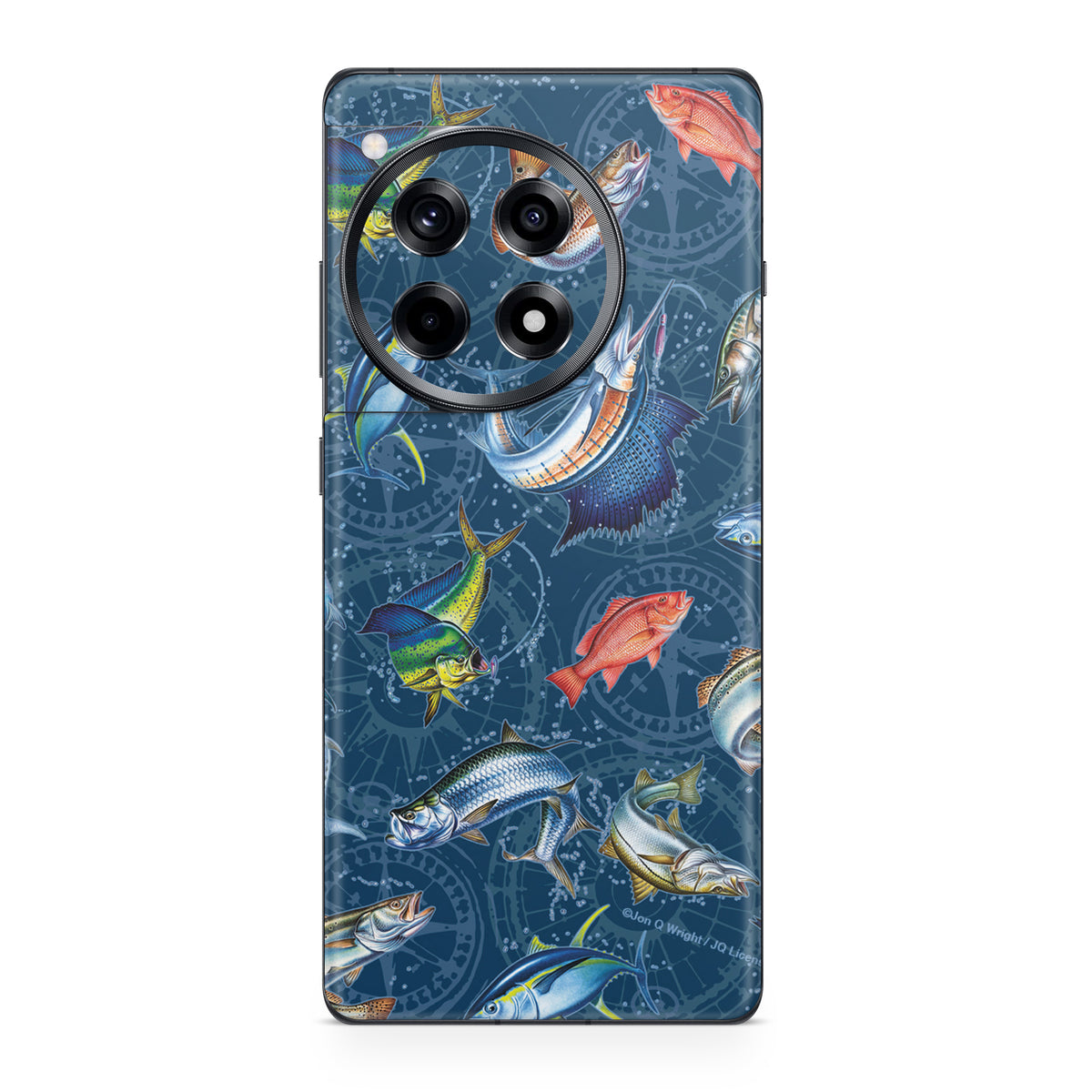 Saltwater Compass Skin For OnePlus 12R (2024) — MightySkins