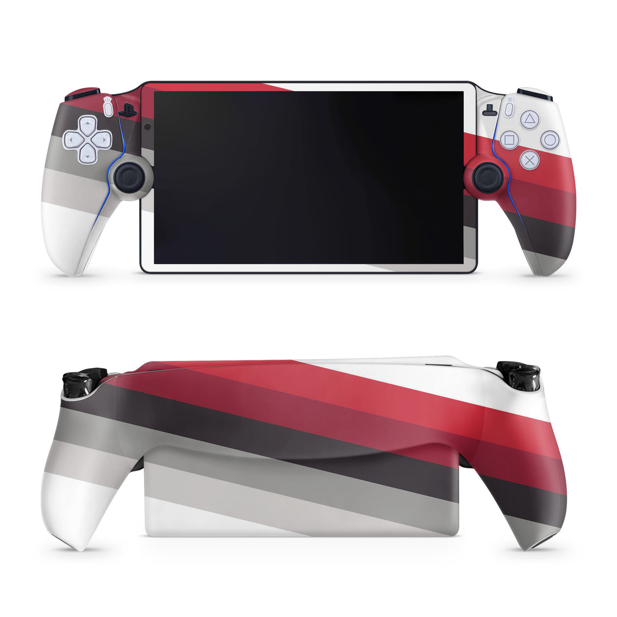Slant Stripes Skin For Sony PS5 Portal Remote Player — MightySkins
