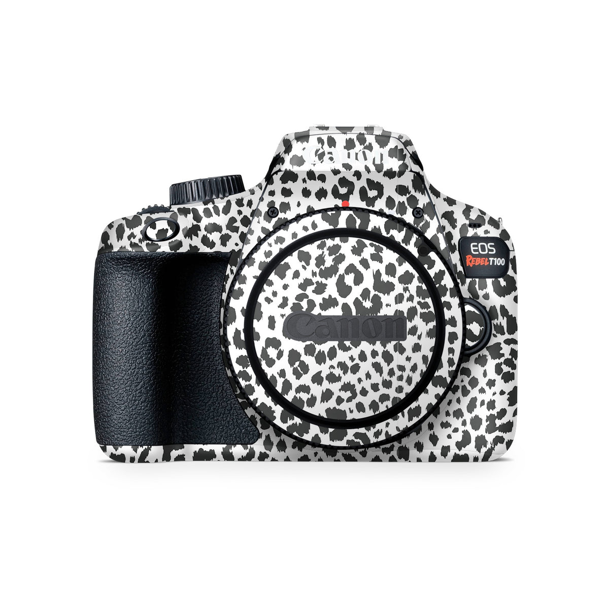 Snow Leopard Print Skin For Canon EOS Rebel T100 (2018) — MightySkins