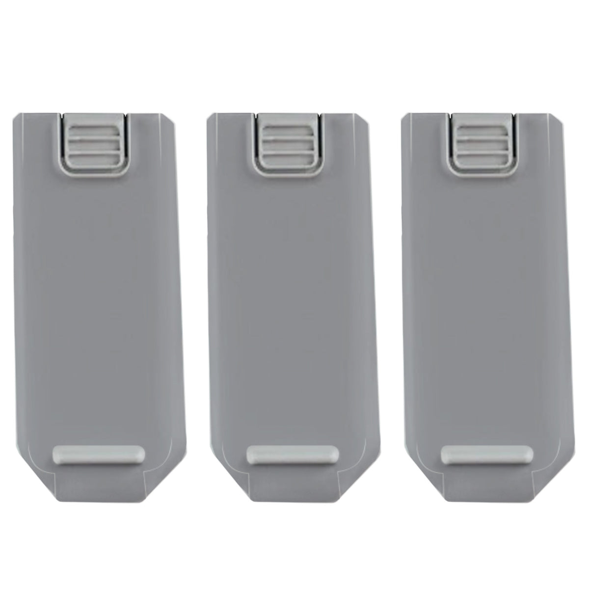 Solid Gray Skin For DJI Neo Batteries (3 Pack) — MightySkins